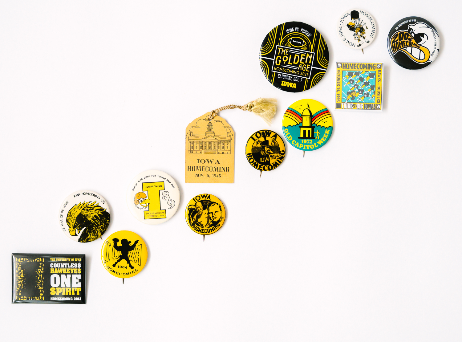 Iowa Hawkeye Buttons | HawkToys